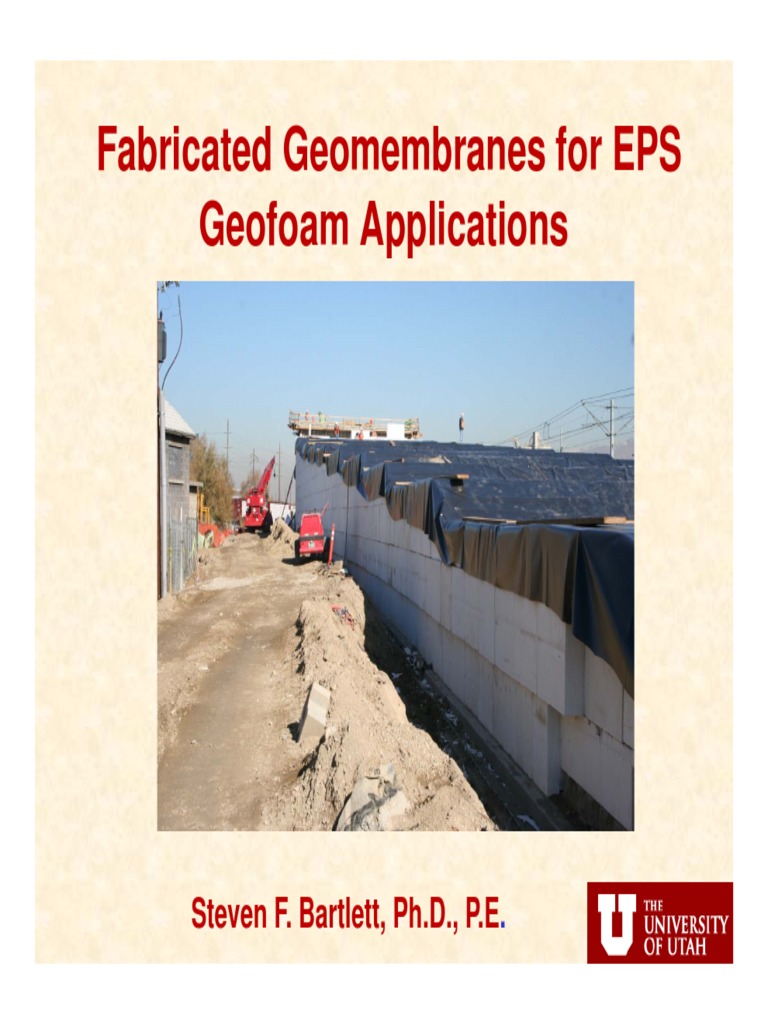 Geomembranes For Geofoam Applications PDF | PDF | Polystyrene | Building Technology
