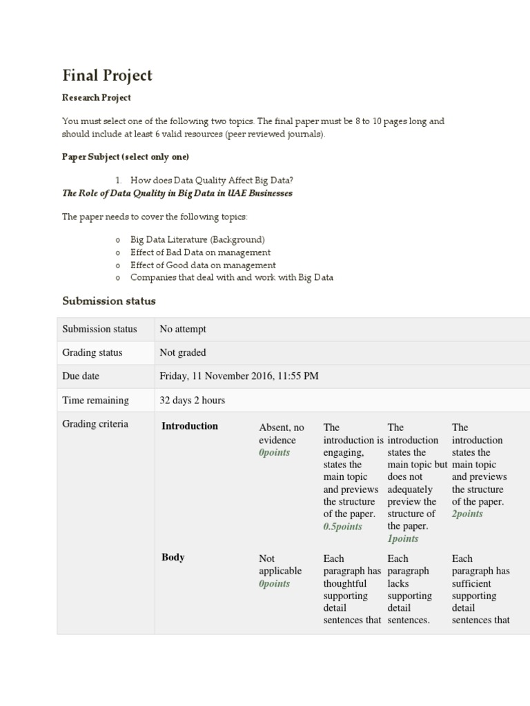 Final Project: Submission Status | PDF | Big Data | Internet
