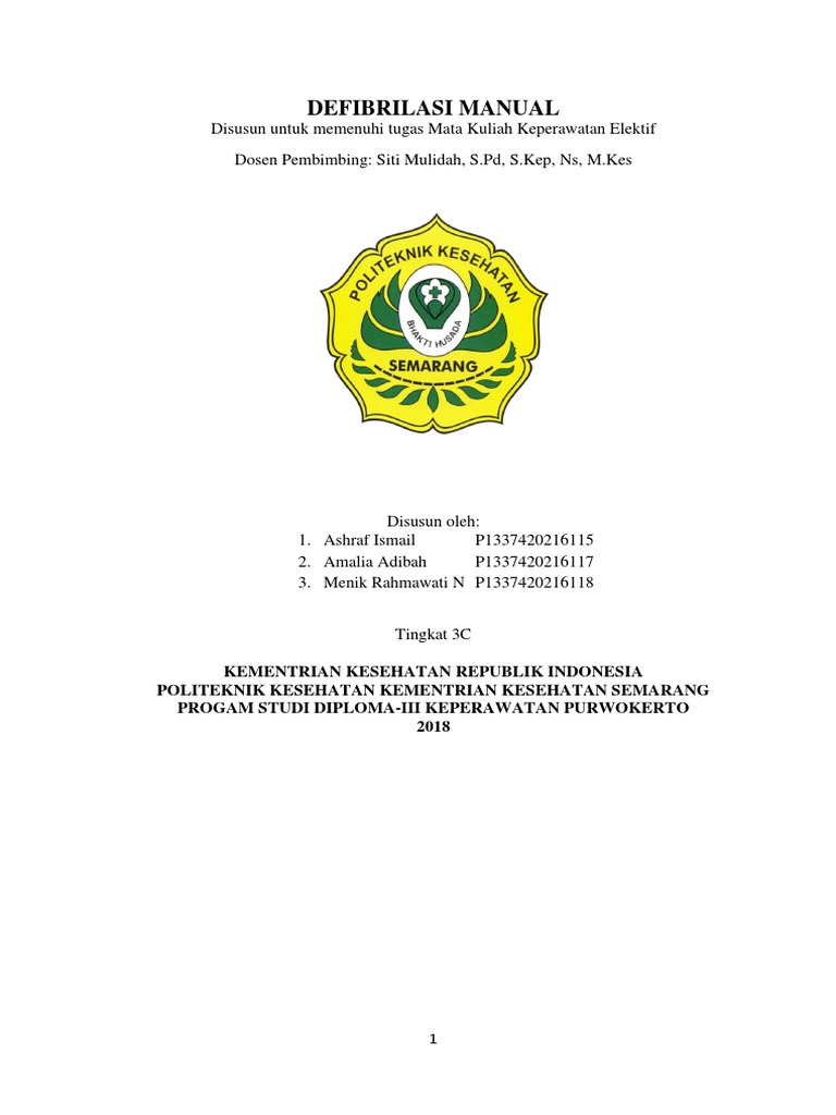Defibrilasi Manual | PDF