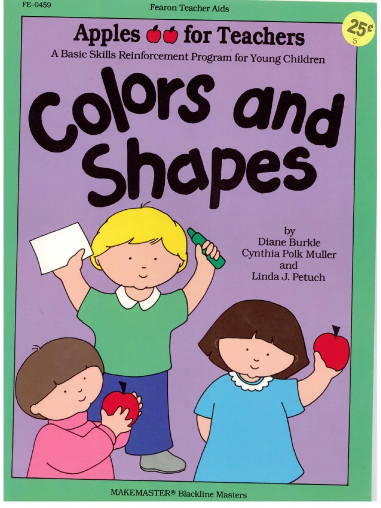 Apples For Teachers - Colors and Shapes PDF | PDF