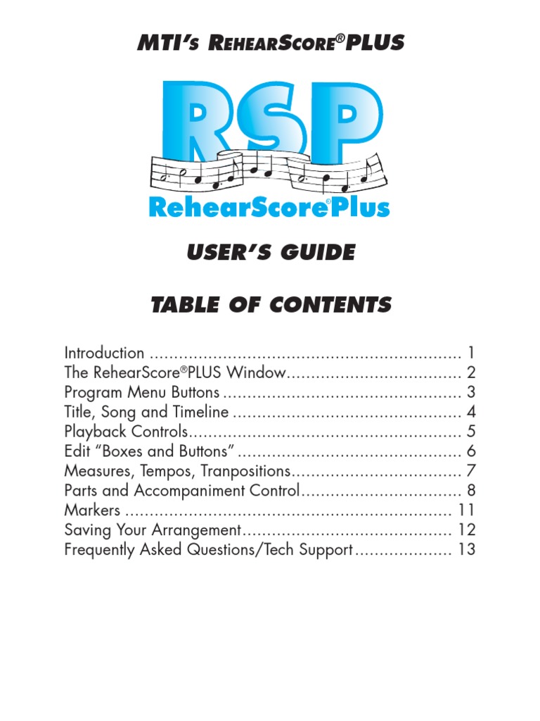 RSP Manual | PDF | Mac Os | Operating System