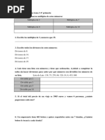 Actividades de Repaso Innovamat 2 | PDF | Matemáticas
