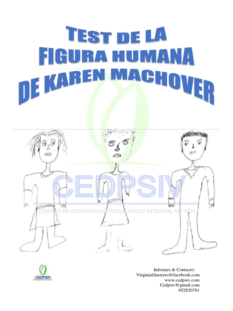 Manual Del Test de La Figura Humana de Karen Machover | PDF | Dibujo ...