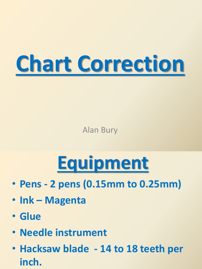 Chart Correction | PDF | Water Transport