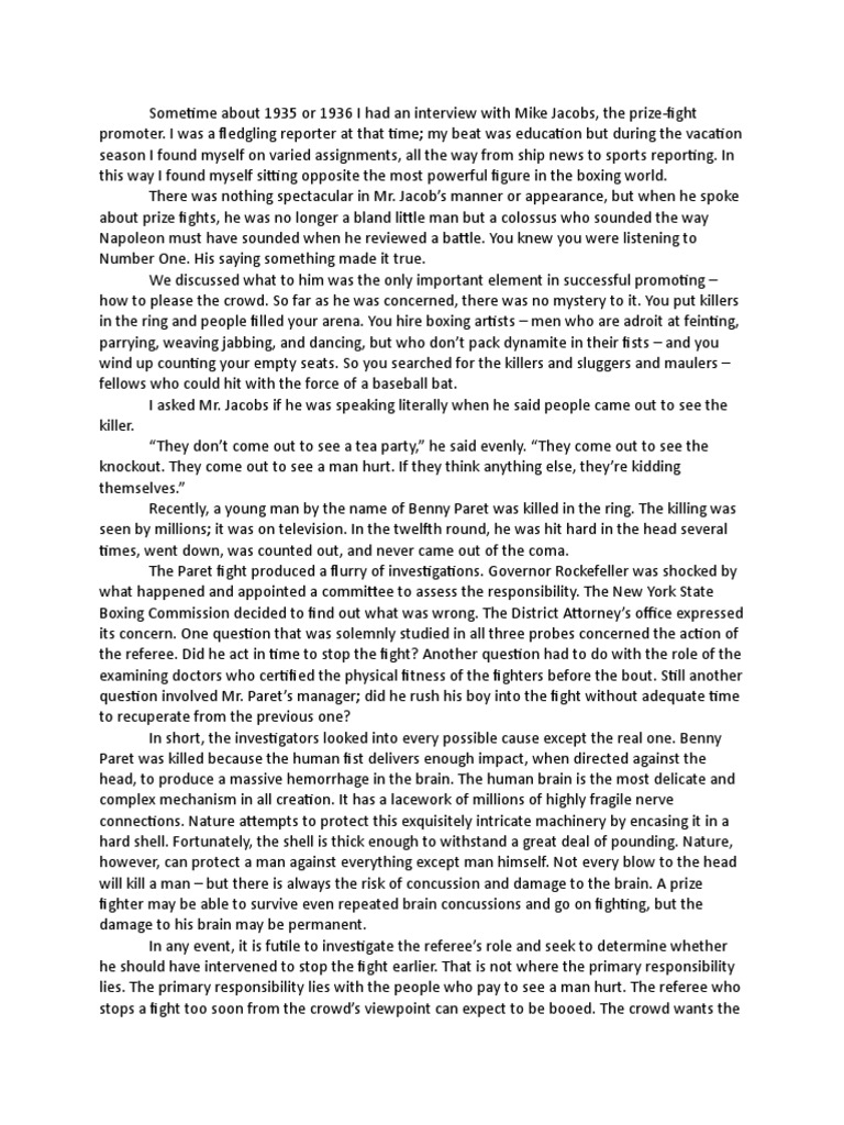 Sample Ess | Download Free PDF | Essays | Sports