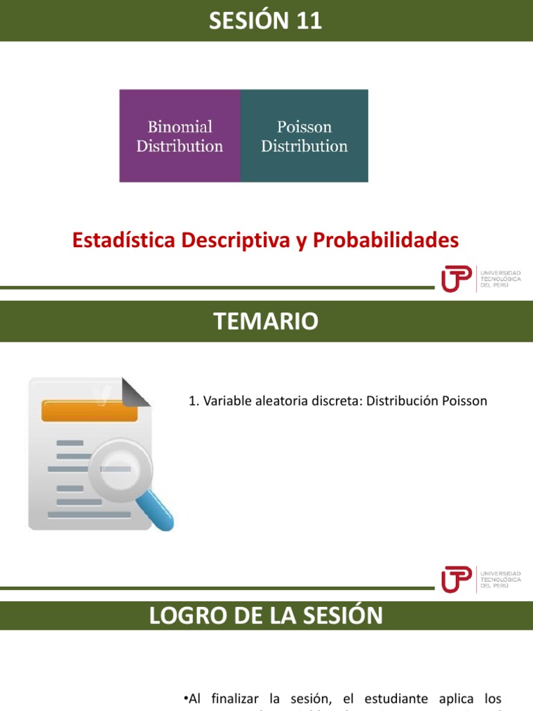 Distribución Poisson | PDF | Distribución de veneno | Enseñanza de ...