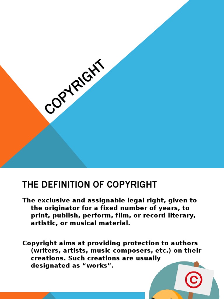 Copyright Final | PDF | Copyright | Intellectual Property Law
