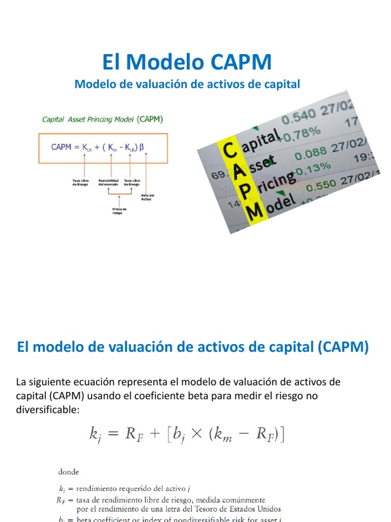 Modelo Capm | Economias | Business