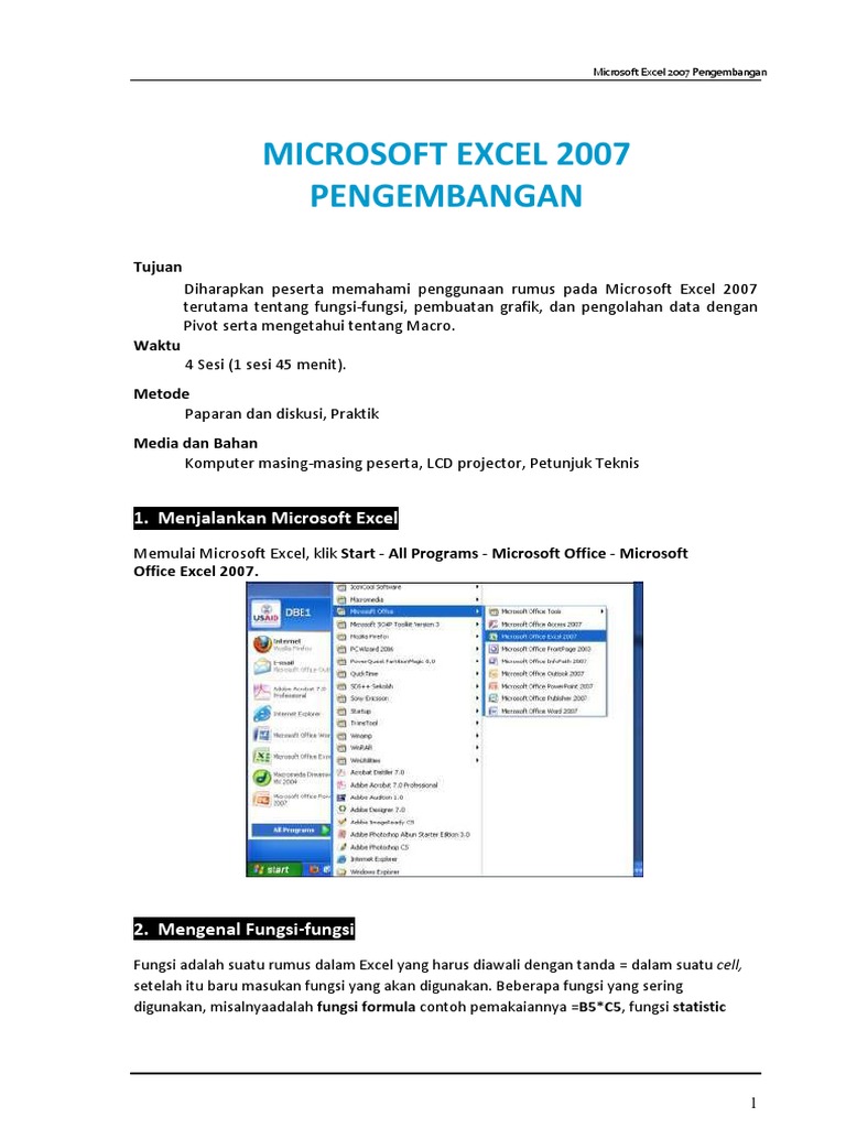Modul Ppis Brebes Excel 2 | PDF