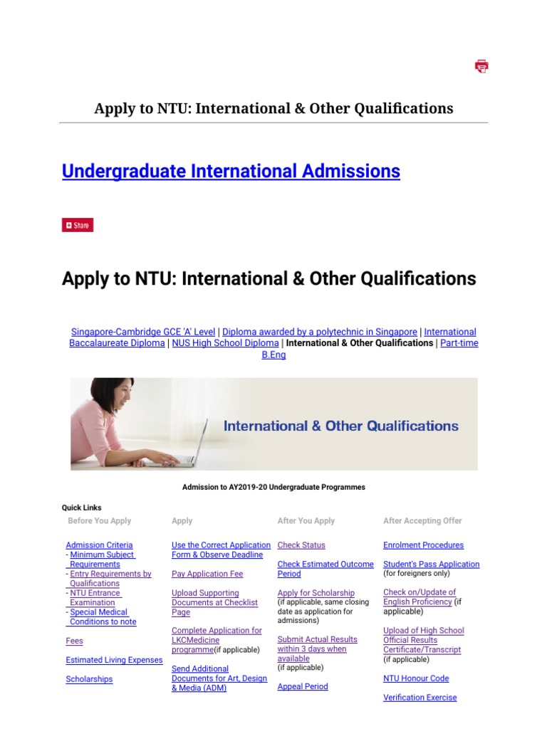 Nanyang Technological University | PDF | University And College ...