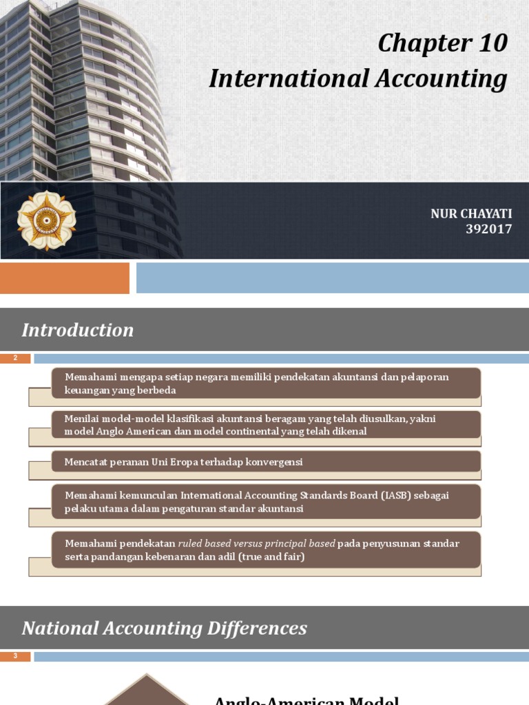 Chapter 10 International Accounting | PDF
