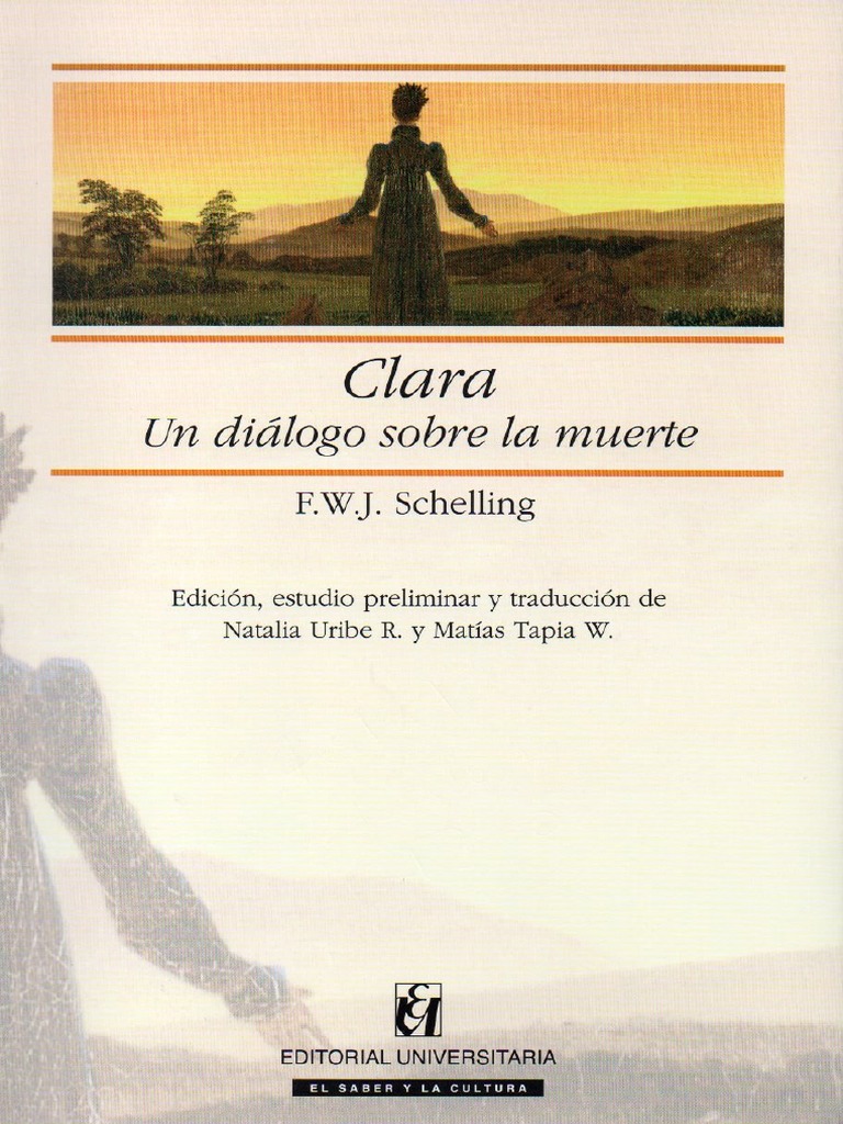 Schelling - Clara, Un Diálogo Sobre La Muerte | PDF | Autor | Lectura ...