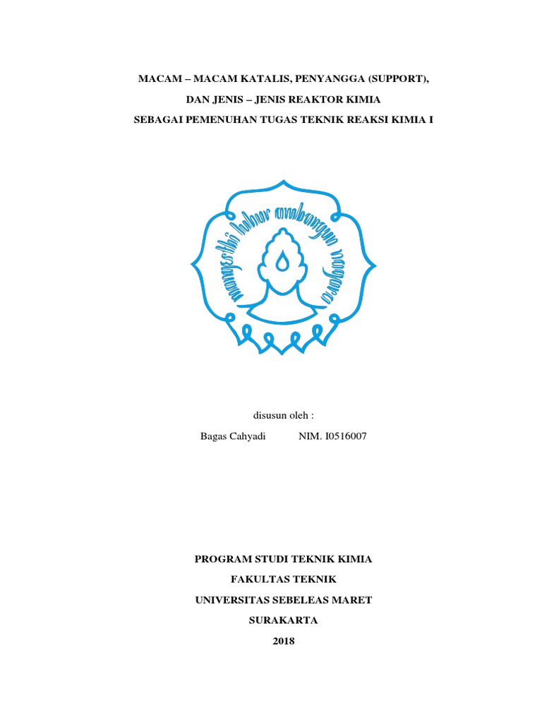 Katalis TRK 1 | PDF | Teknologi & Rekayasa