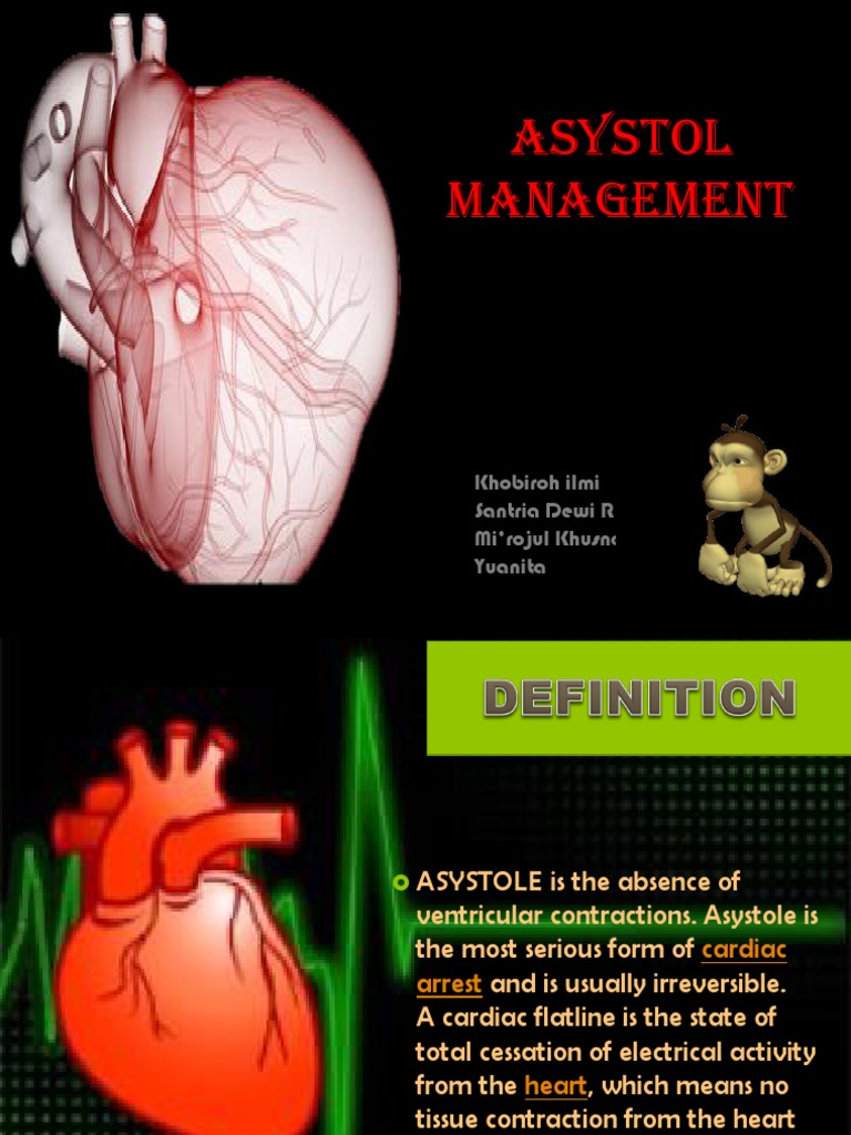 Asystol Management: Khobiroh Ilmi Santria Dewi R Mi'rojul Khusnah ...