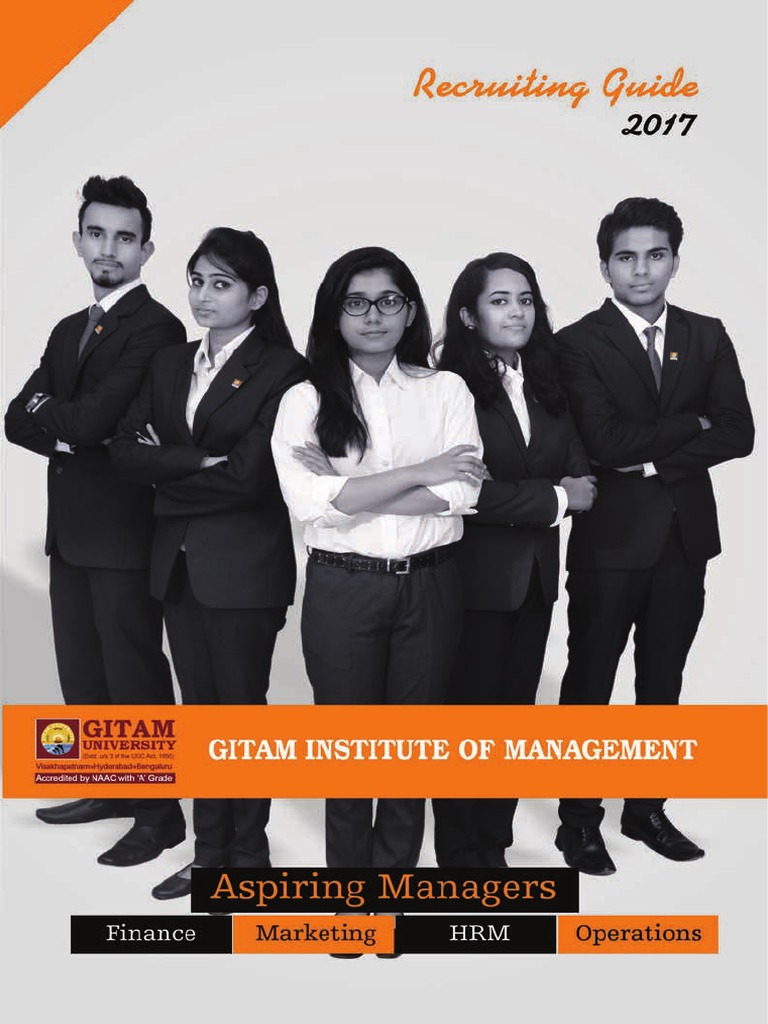 Recruiting Guide GITAM - 2017 PDF | PDF | Human Resources | Management Accounting