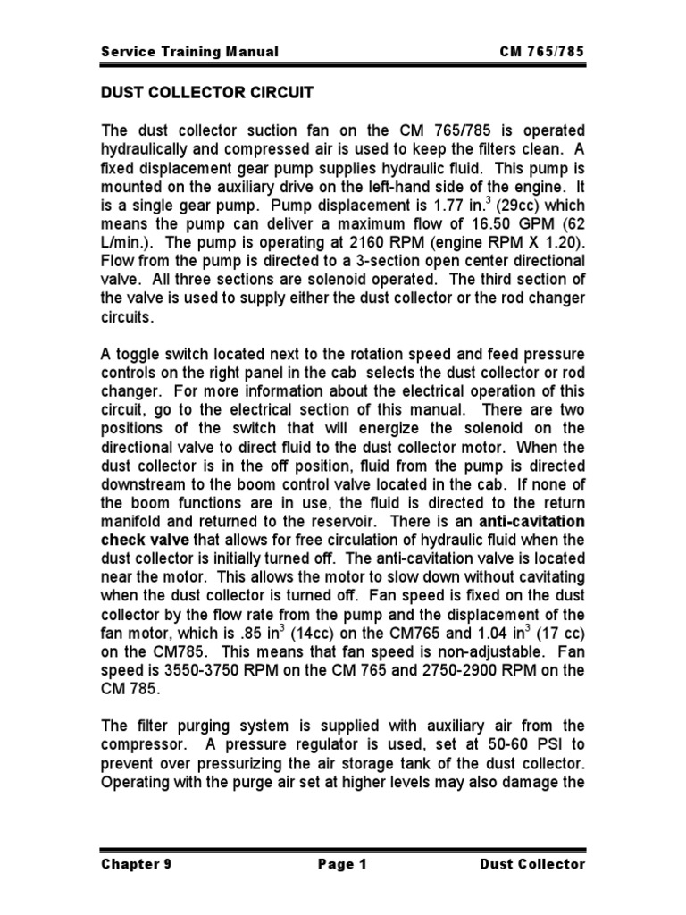 Chapter 9 Rev2 Dust Collector Circuits | PDF | Pump | Valve