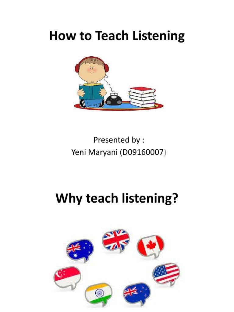 How To Teach Listening | PDF