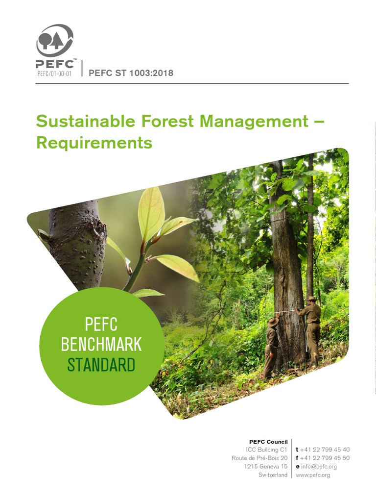 PEFC ST 1003-2018 - Sustainable Forest Management 2018-11-14 | PDF | International Labour ...