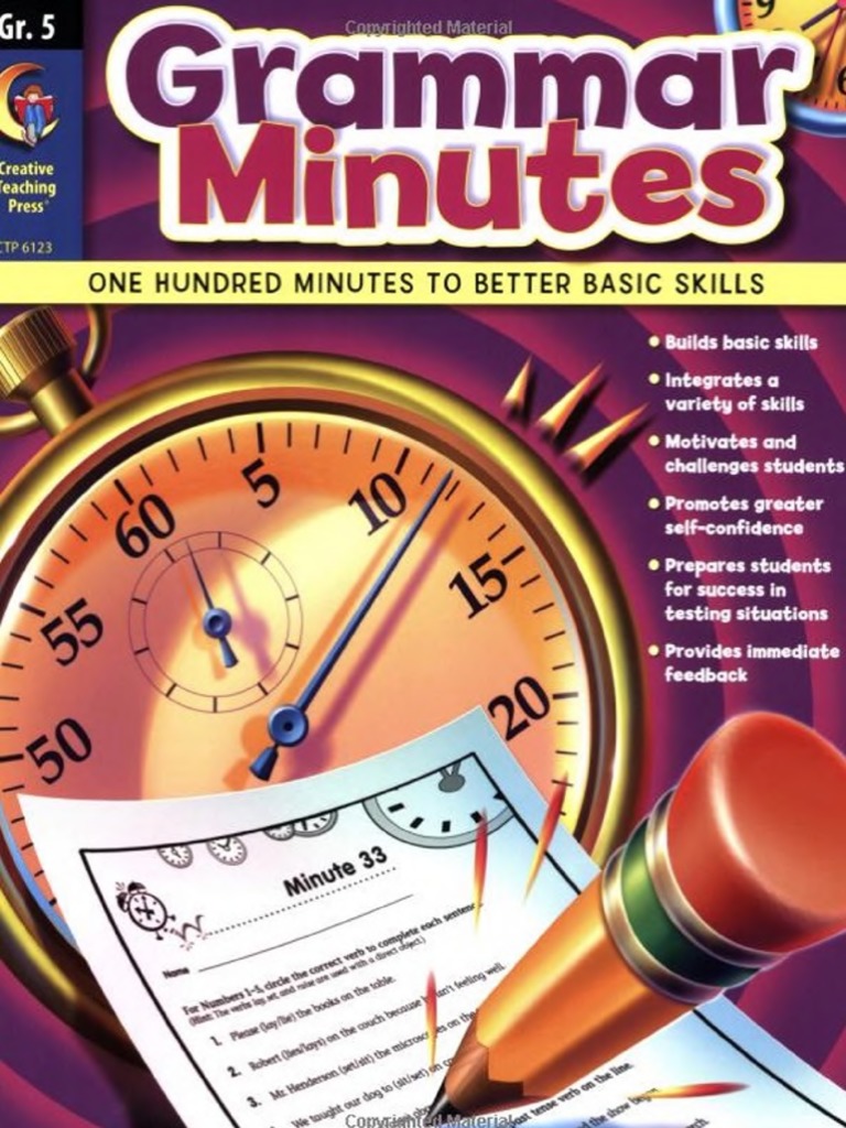 Grammar Minutes GR 5 | PDF