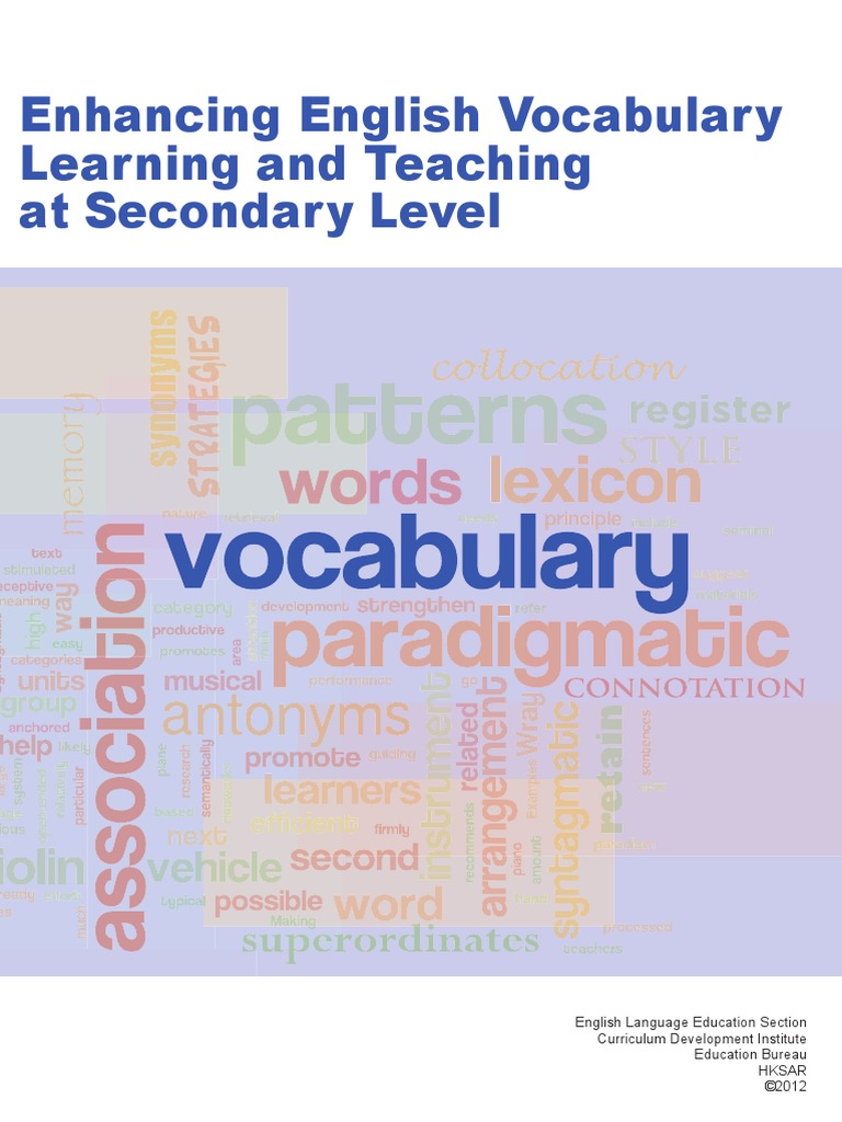 Writing Vocabulary Building Skills | PDF | Vocabulary | Language Education