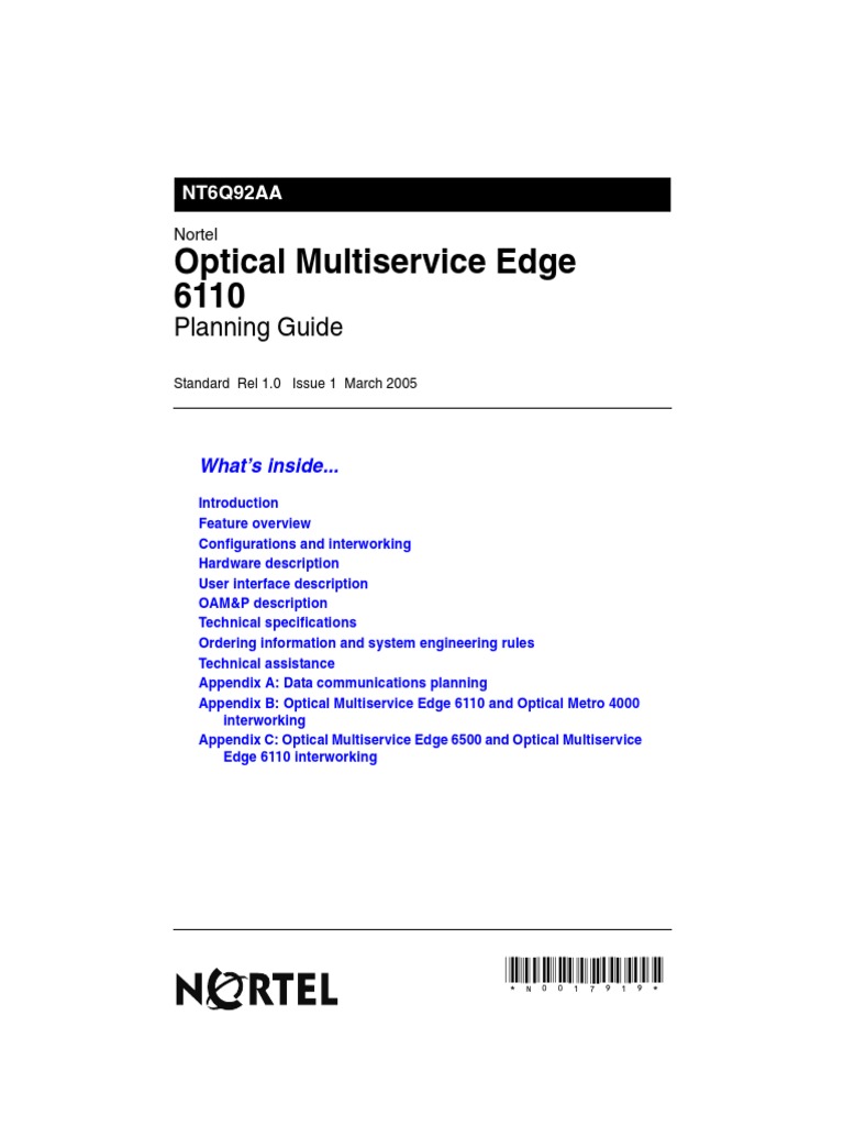 Manual 6110 | PDF | Ip Address | Osi Model
