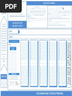 PRC Answer Sheet PDF | PDF