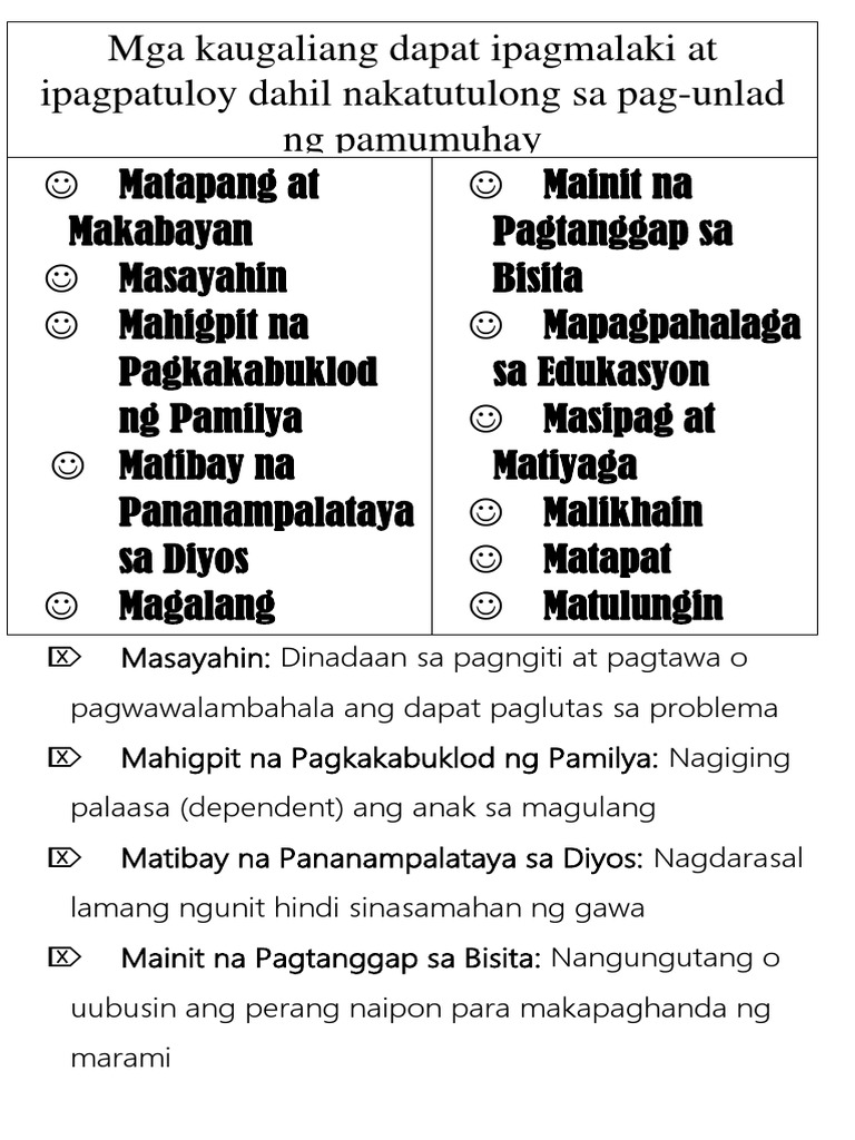 Kaugaliang Pilipino | PDF