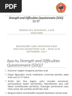 Interpretasi SRQ 20 Dan SDQ | PDF