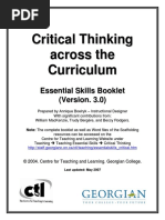 Developing Critical Thinkers PDF | PDF | Critical Thinking | Reason