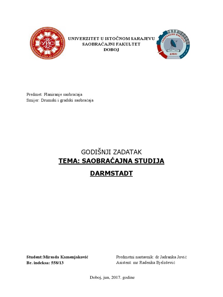 Primjer Projektnog Zadataka | PDF