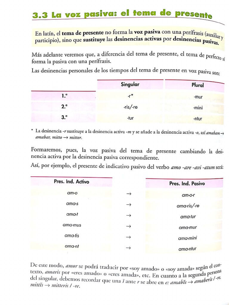 Oraciones Pasivas | PDF