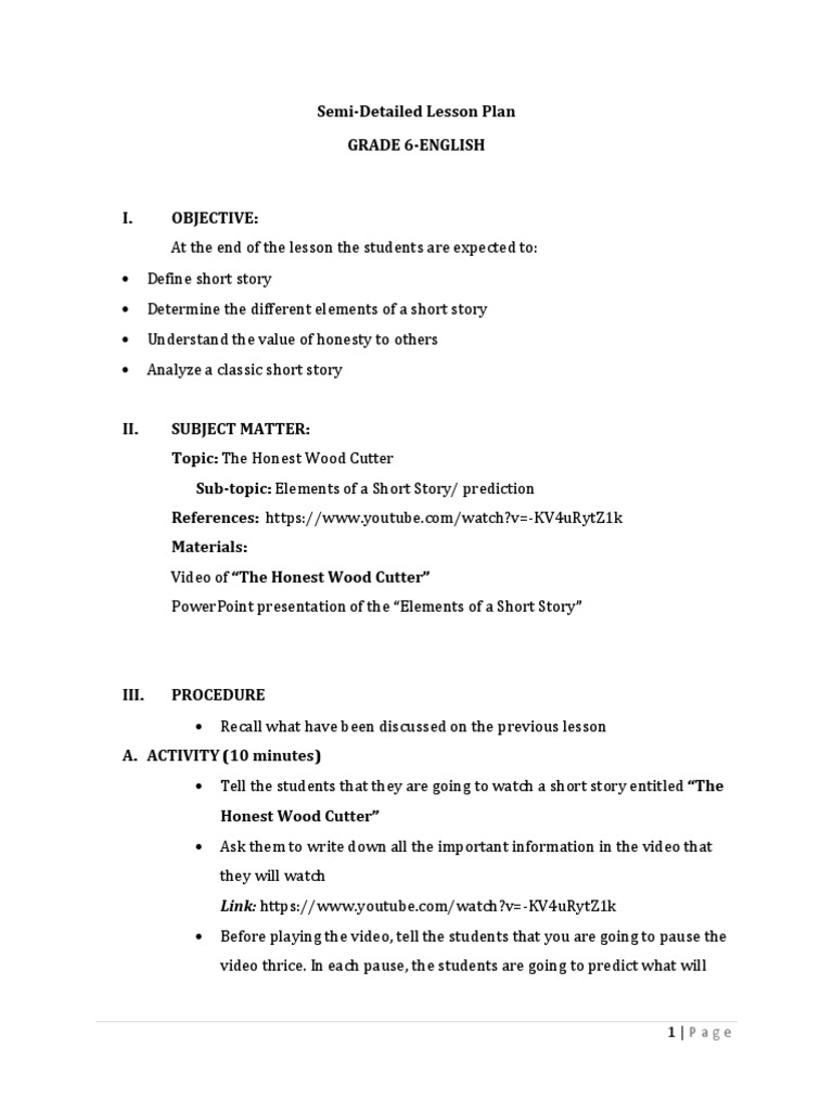 Lesson Plan | PDF | Lesson Plan | Epistemology