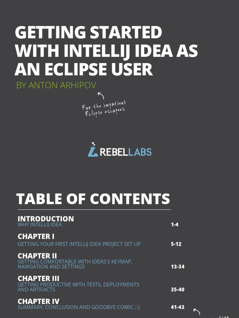 Getting Started With IntelliJ-IDEA PDF | PDF | Keyboard Shortcut ...