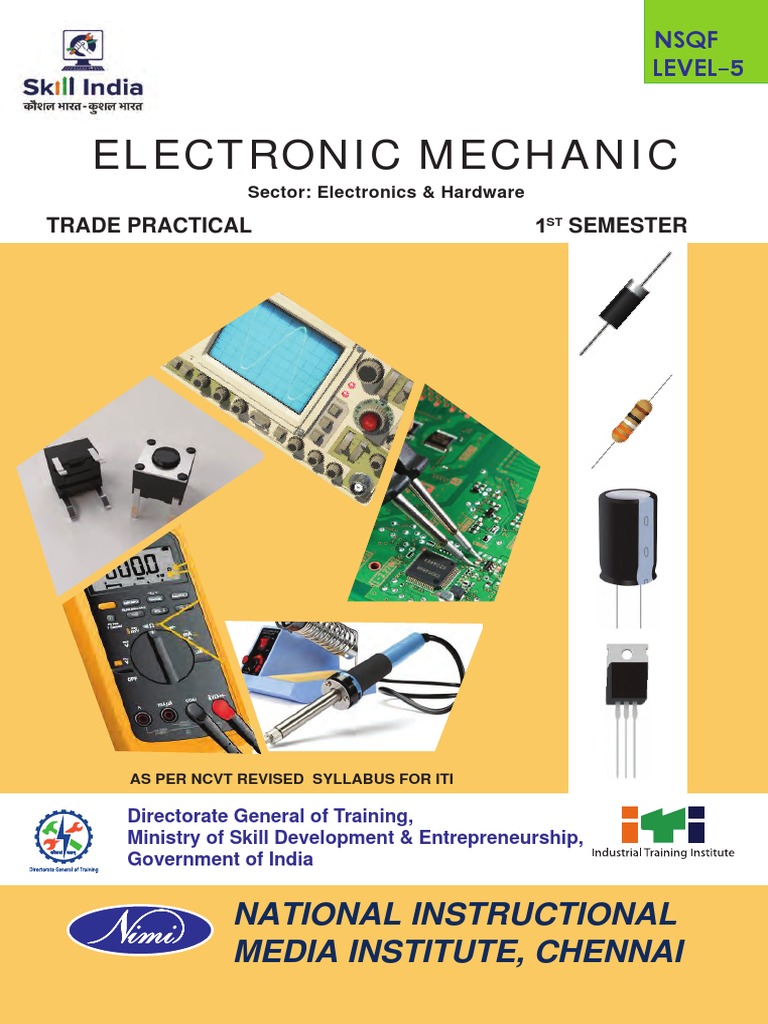 Electronic Mechanic (NSQF) - 1st SEM - Practical - WM | PDF | Rectifier ...