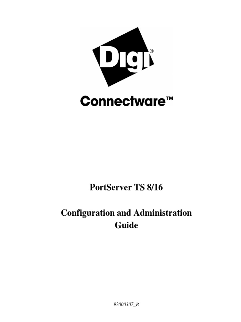 DIGIPORT - Configuración | PDF | Port (Computer Networking) | Ip Address