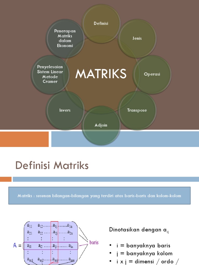 Matriks Fix | PDF
