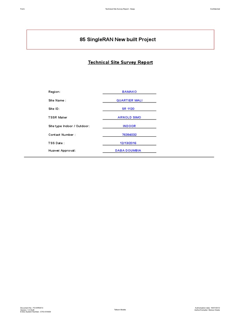 (Scenario Swap) TSSR - For Sotelma 85 SRN Project (Hogan 11122016) SR ...