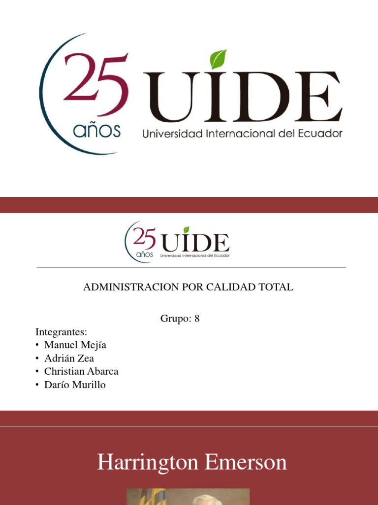 Aportes de Harrington Emerson a la administración | PDF | Ingeniería ...