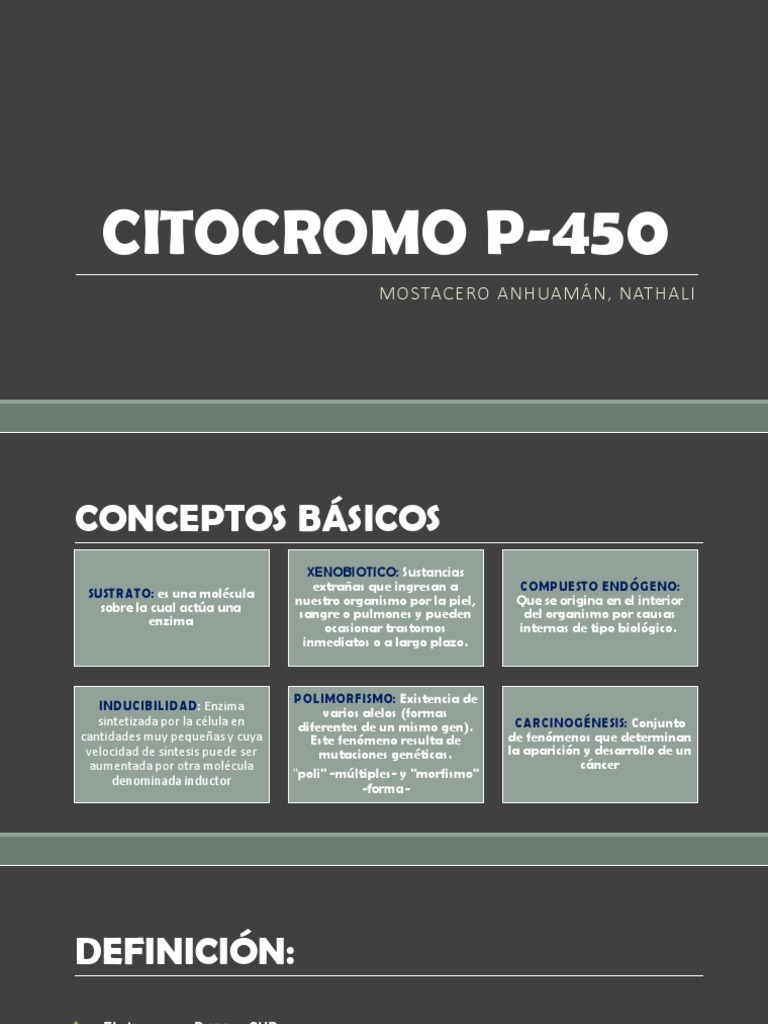 Citocromo P-450 | PDF | Citocromo P450 | Metabolismo