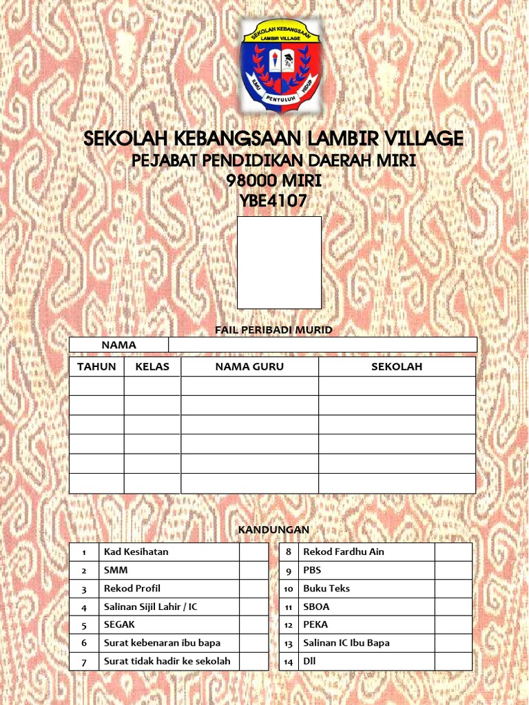 Fail Murid Design 1 | PDF