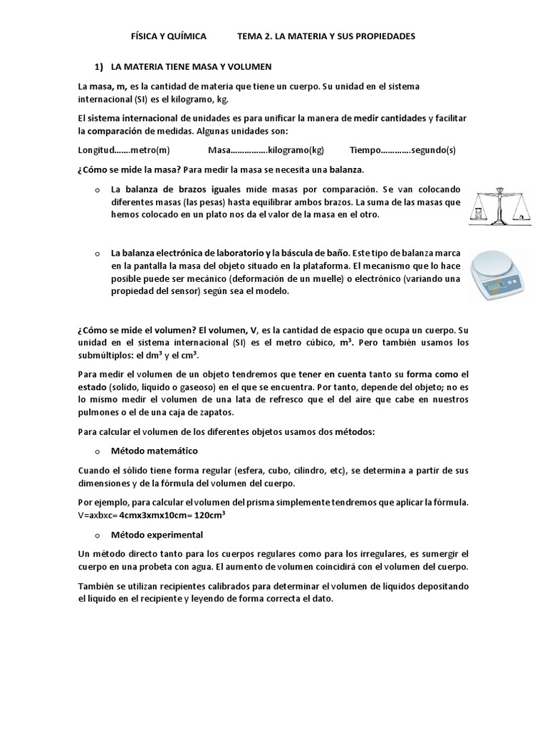 Tema 2 Fyq | PDF | Gases | Líquidos