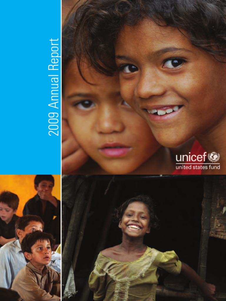 U.S. Fund For UNICEF Annual Report 2009 | PDF | Malnutrition | Hiv/Aids