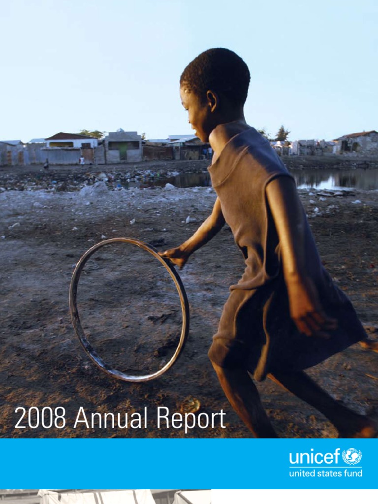 U.S. Fund For UNICEF Annual Report 2008 | PDF | Malnutrition | Child ...