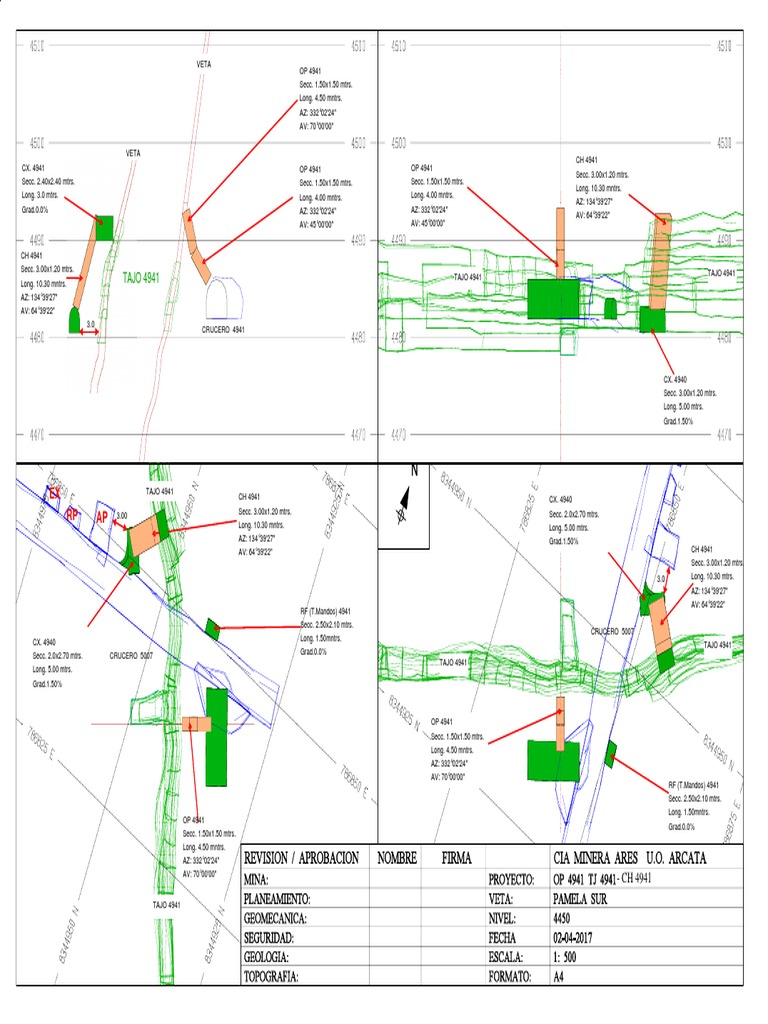 Plano Ore Pass | PDF