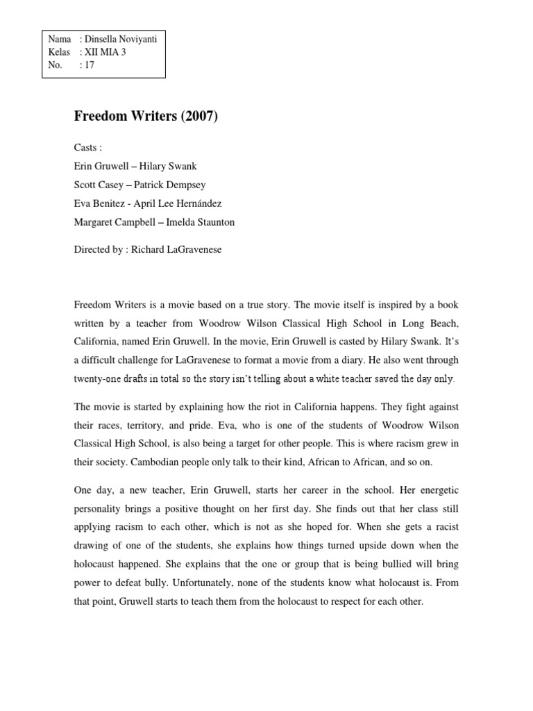 The Real Eva Benitez Freedom Writers