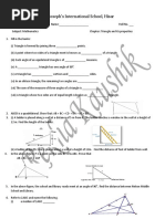 Perimeter and Area CBSE Class 6 Worksheet | PDF | Area | Rectangle