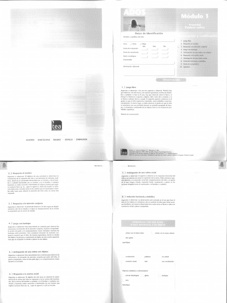 Ados Modulo 1 | PDF