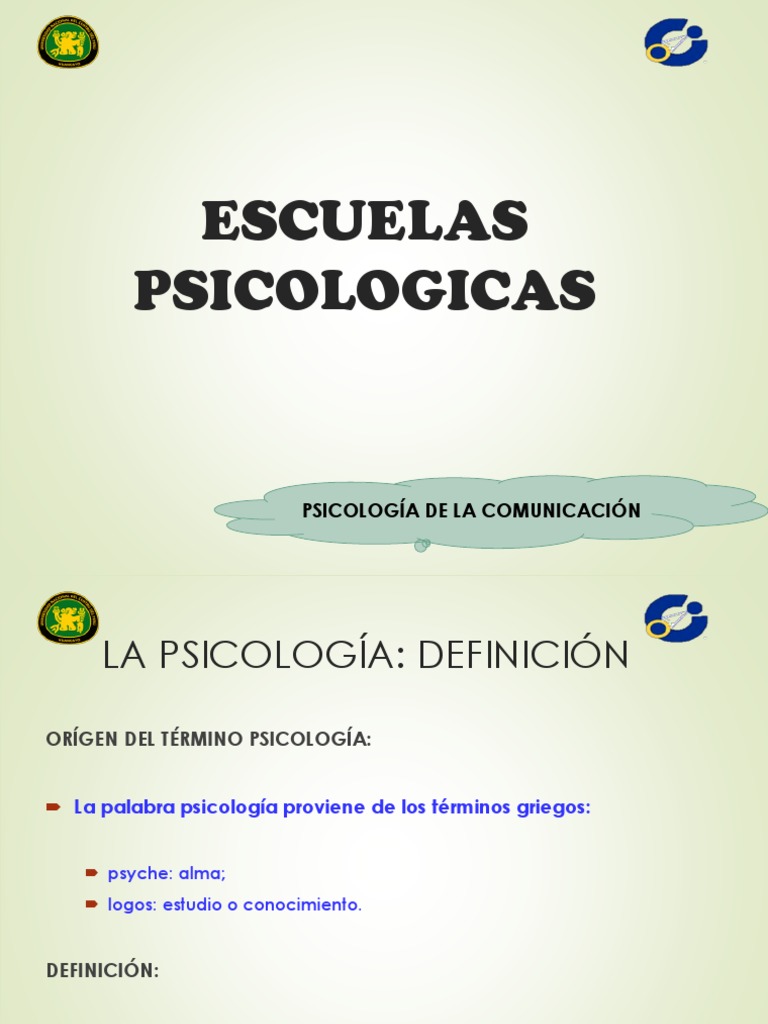 CLASE 2 - Escuelas Psicologicas | PDF | Psicoanálisis | Psicología ...