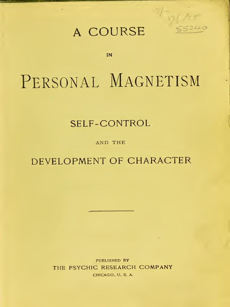 Personal Magnetism | PDF | Thought | Force
