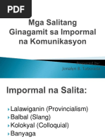 Balitaan Iskrip Sample Script For Newscasting in Filipino | PDF